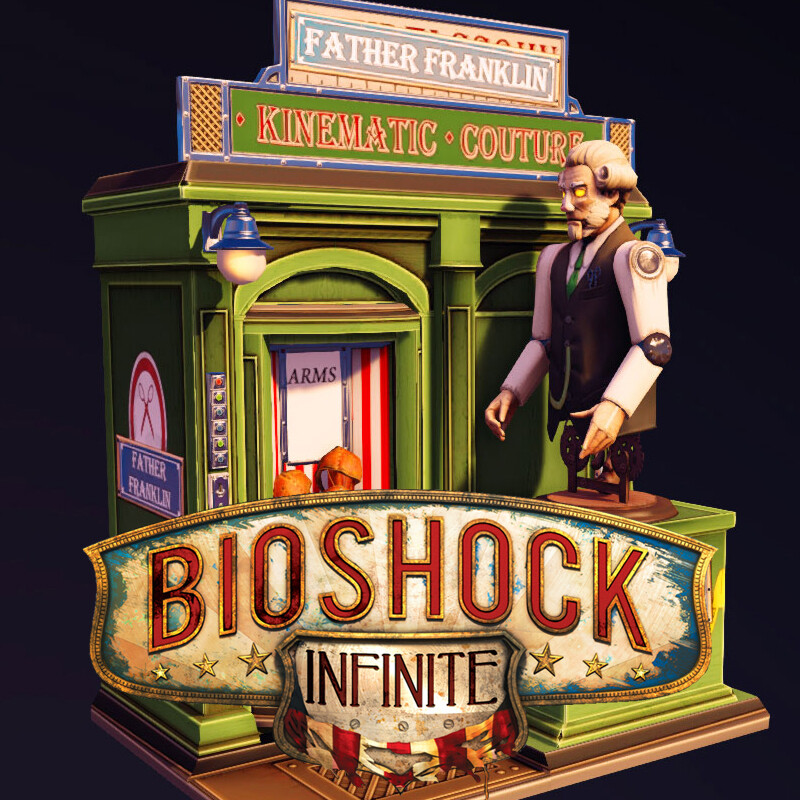 ArtStation - Machine - Bioshock Infinite