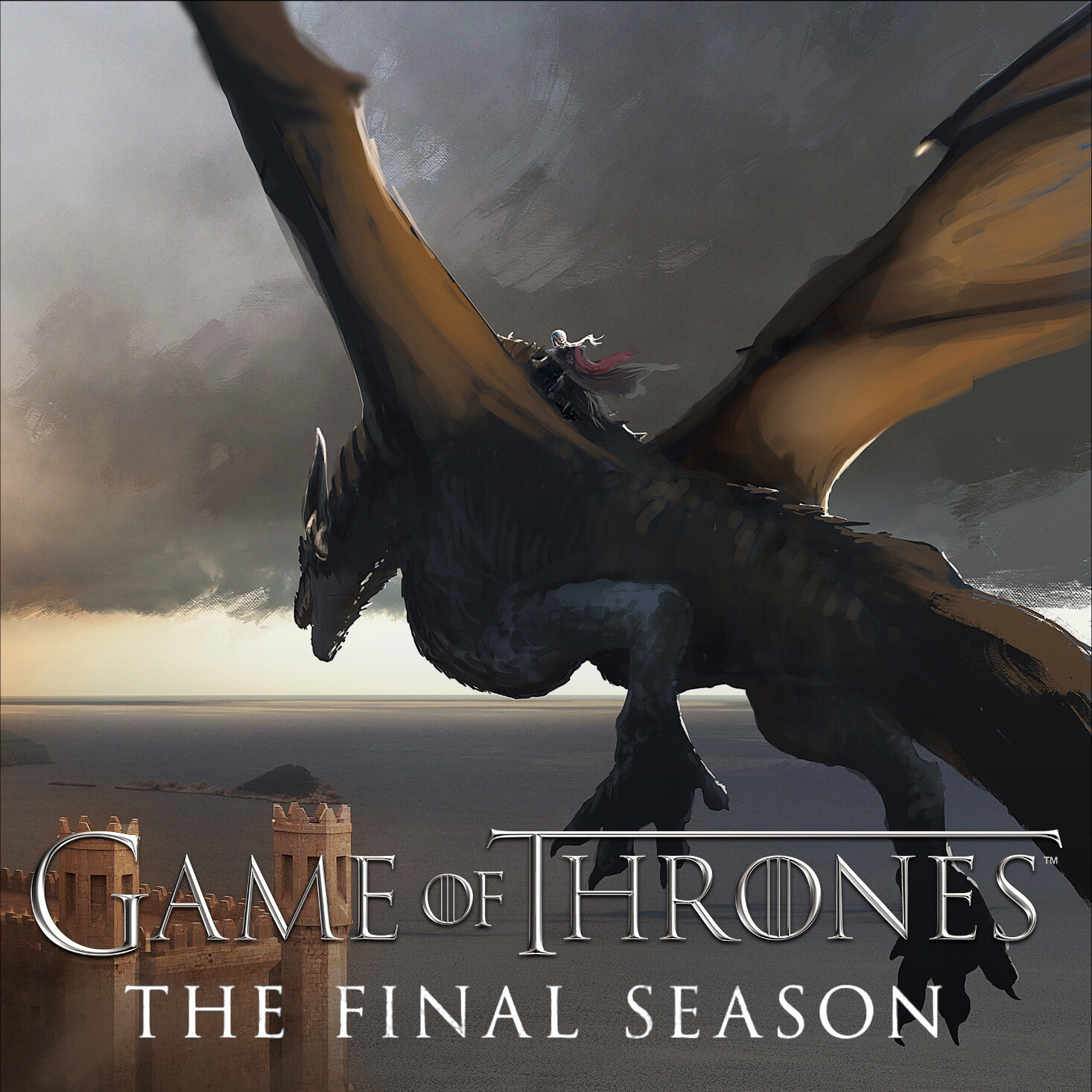 The Artwork of Kieran Belshaw - Red Keep Main Attack