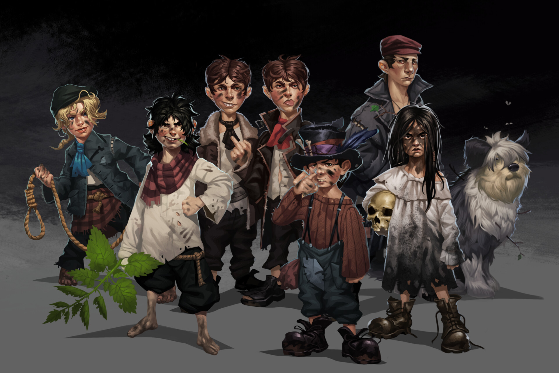 Denis Pospelov - Necropolitan - Gristles street kids