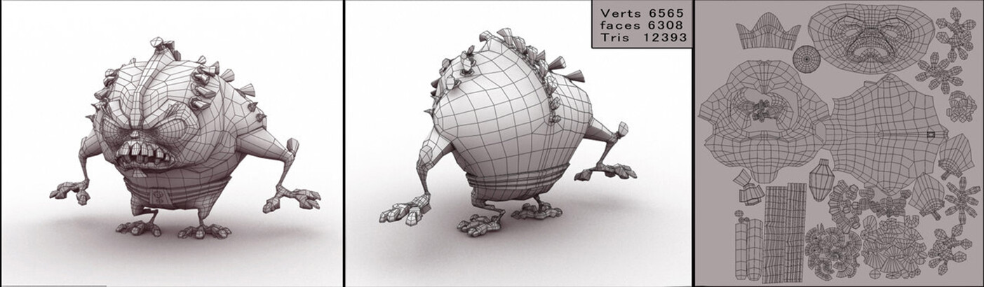 ArtStation - mini monster