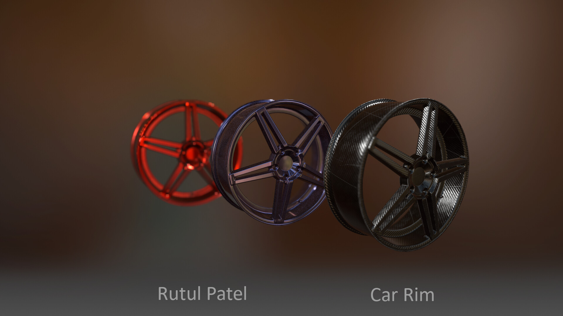 ArtStation - Car Rims