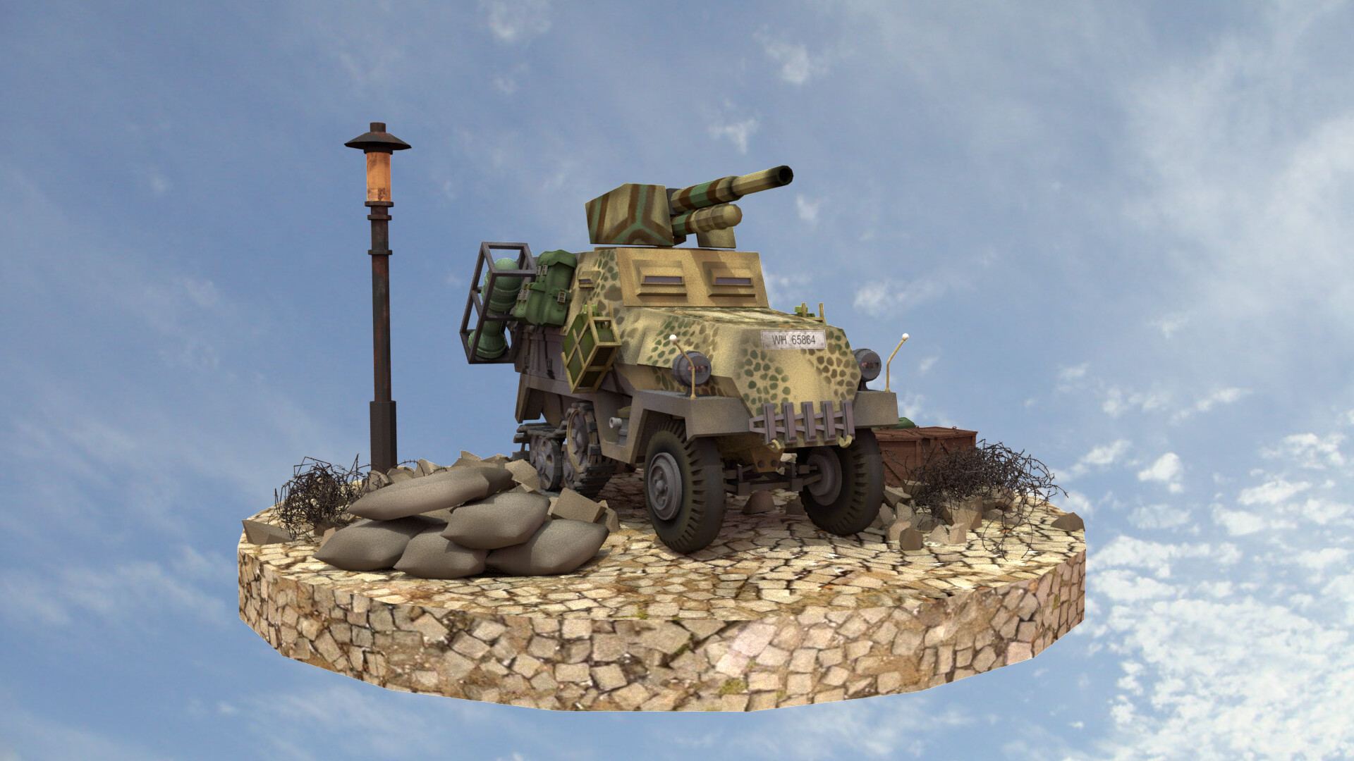 ArtStation - A Halftrack Reimagined