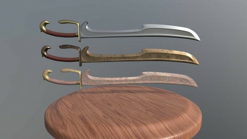 ArtStation - Curved Sword