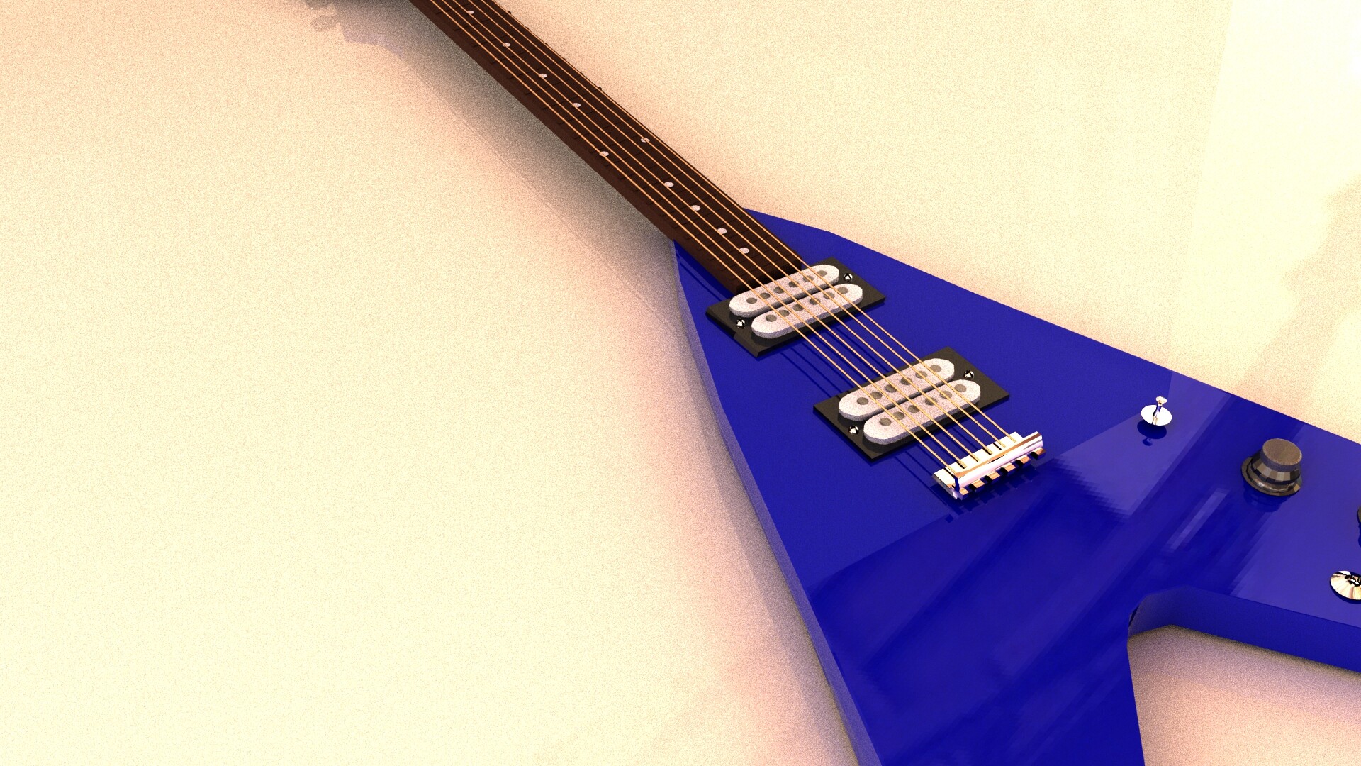ArtStation - Flying V guitar