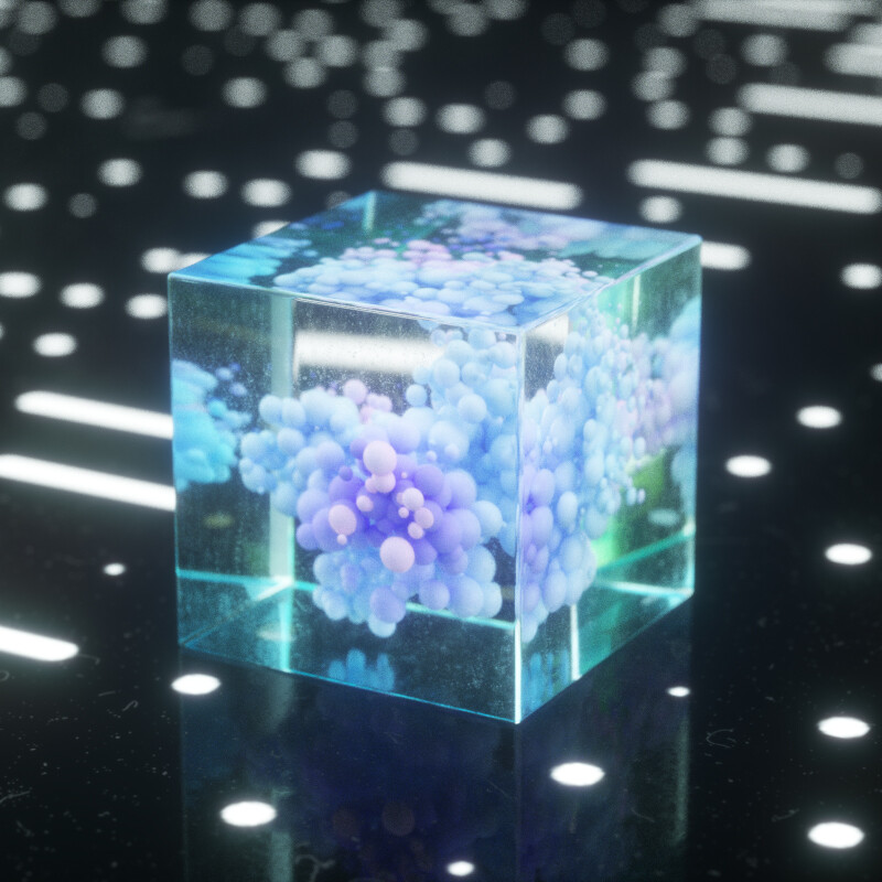ArtStation - Glass Cube