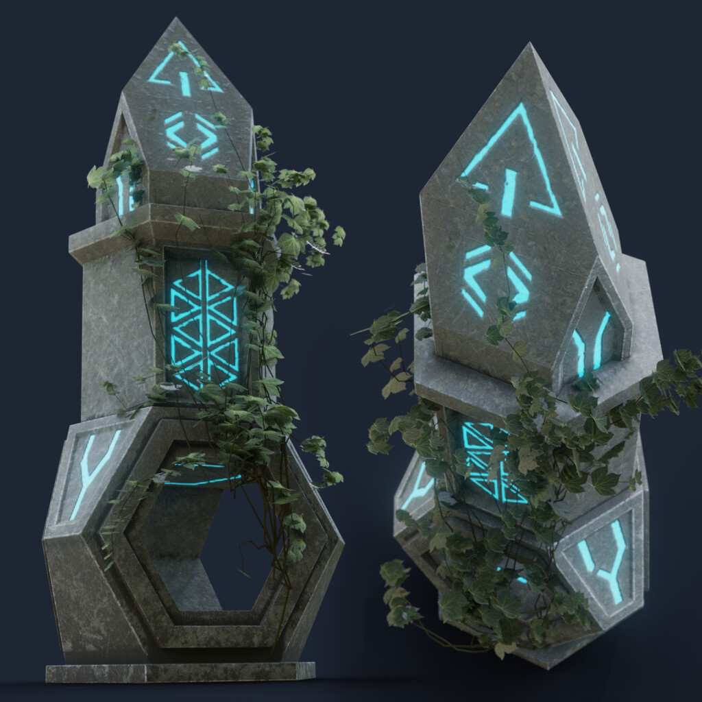 ArtStation - Alien Obelisk