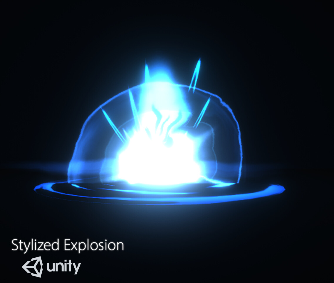ArtStation - Stylized Explosion