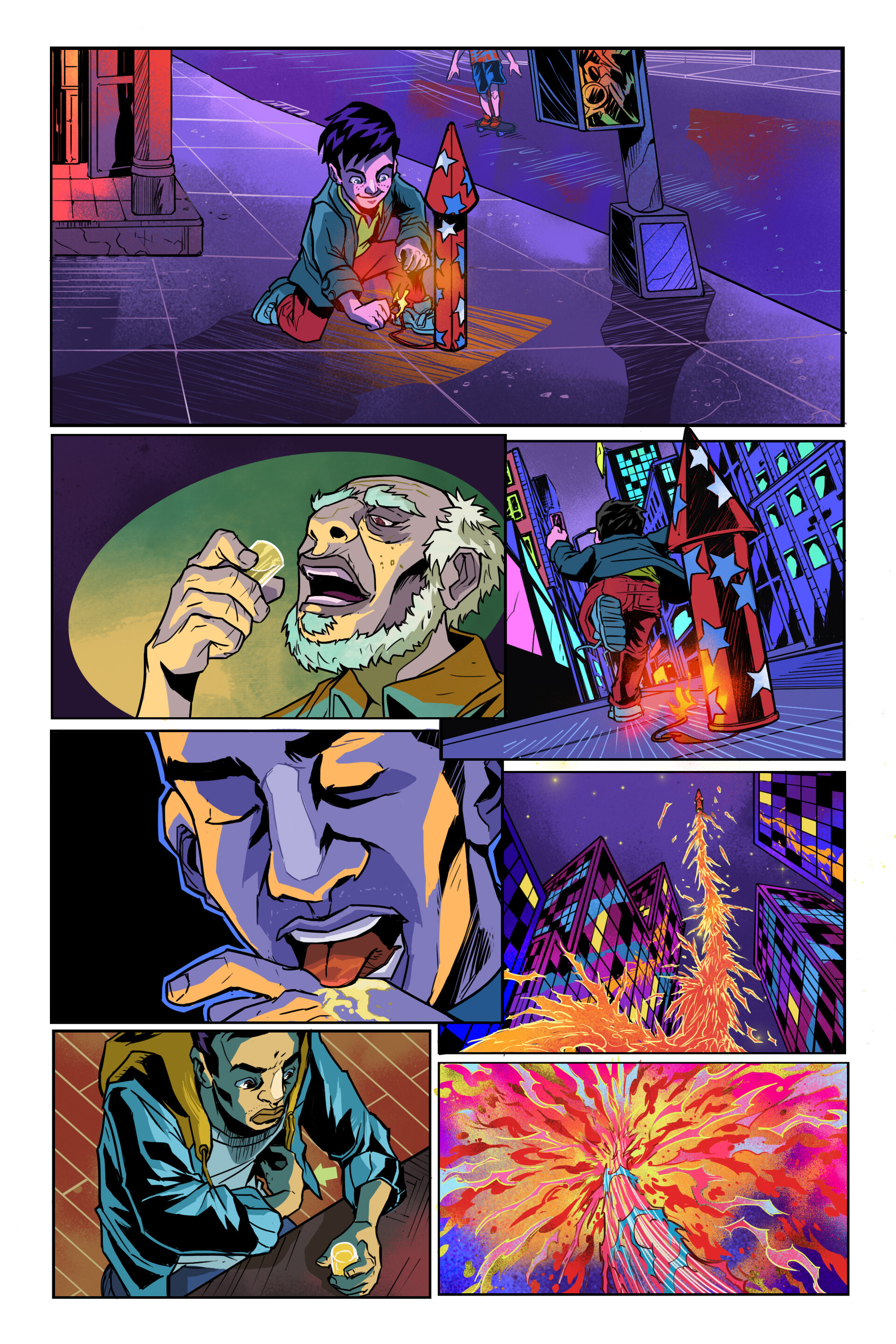 ArtStation - Brothers - Comic book