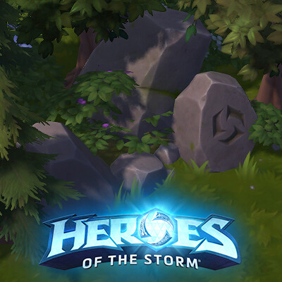 ArtStation - Rune rocks