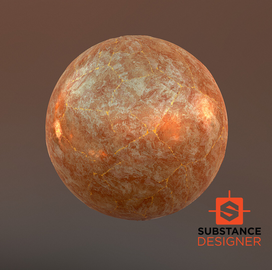 ArtStation - Marble - Substance Experiments #5