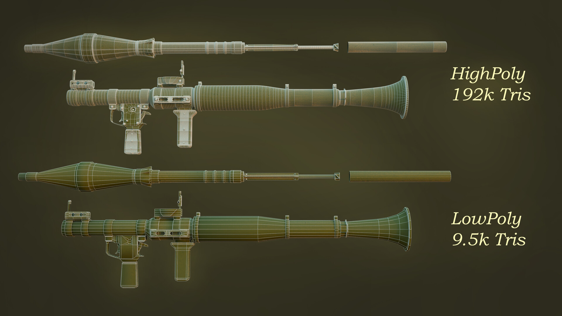 ArtStation - RPG - Low poly