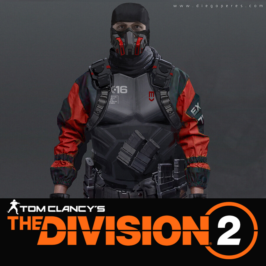 ArtStation - Tom Clancy's The Division 2 - Gear set design