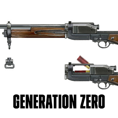 ArtStation - Generation Zero - Weapons