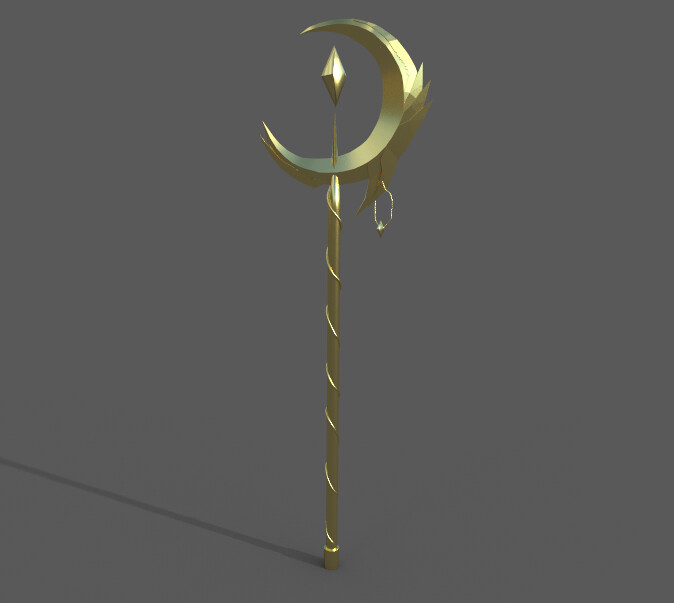 ArtStation - Magic Staff