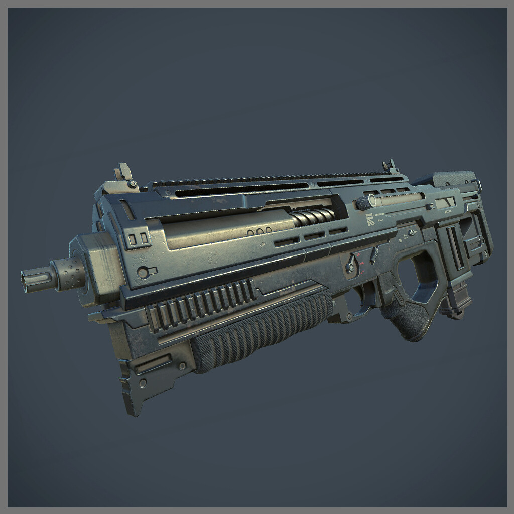 ArtStation - Splinter Cell Fan art ( Rifle )