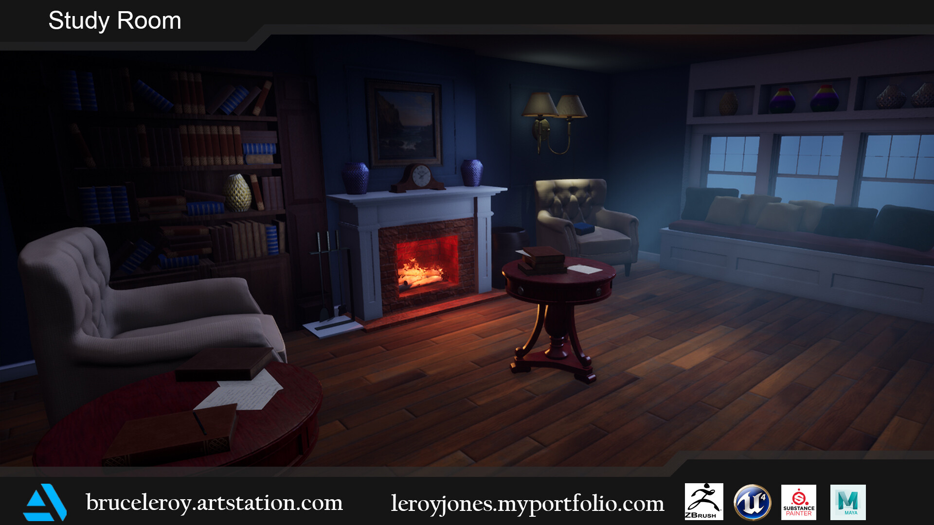 ArtStation - Study Room