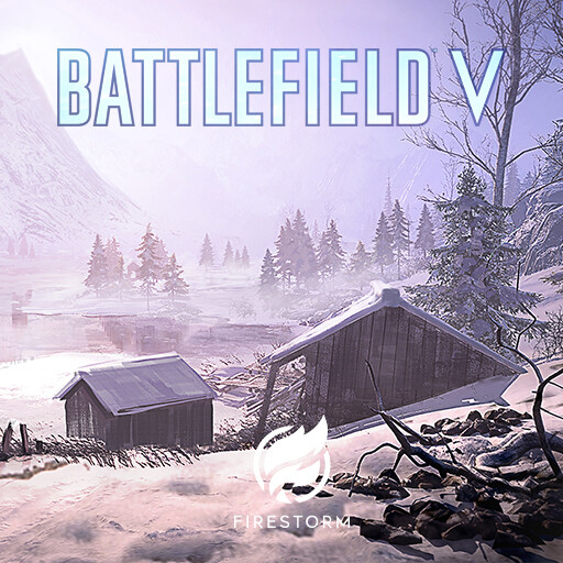 ArtStation - BATTLEFIELD V: FIRESTORM - Snow Biome - Environment Art
