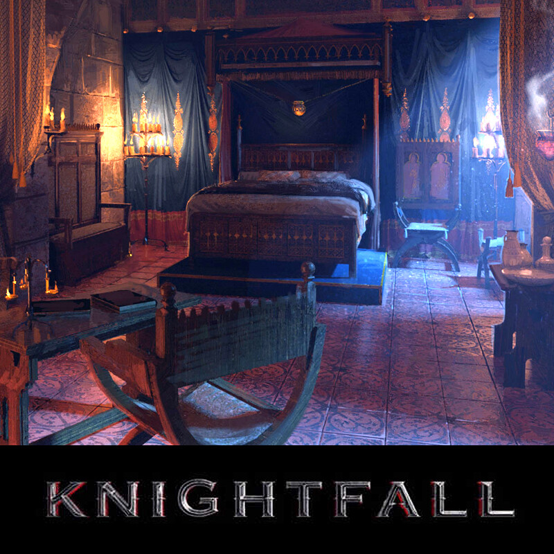 ArtStation - KNIGHTFALL S2 - ROYAL PALACE INTERIOR