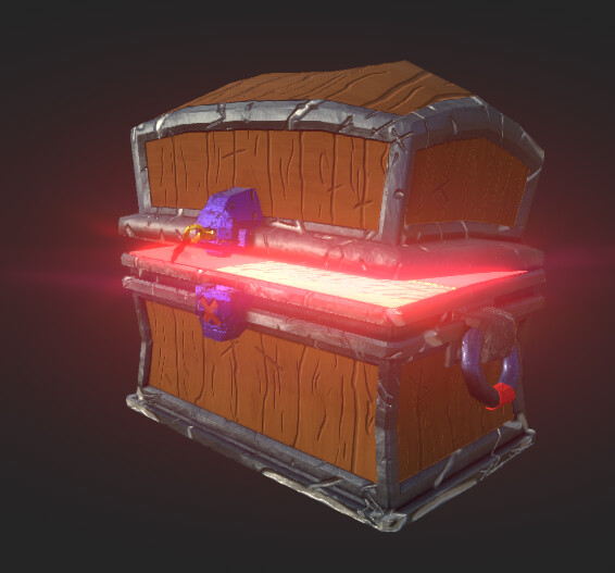ArtStation - Stylized Chest 3D model 3942 TRIANGLES