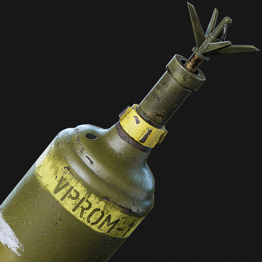 ArtStation - PROM-1 mine