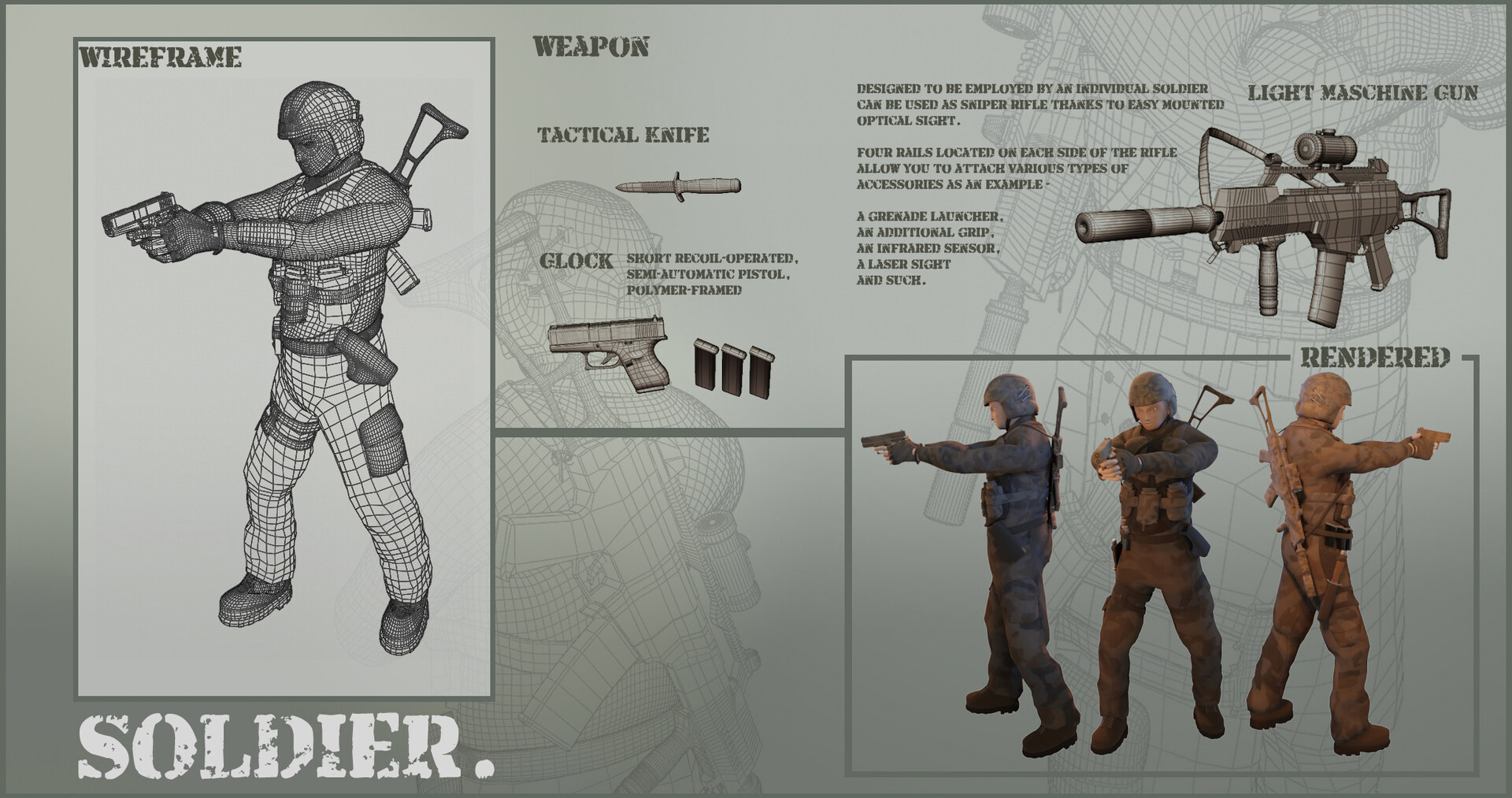 ArtStation - Soldier