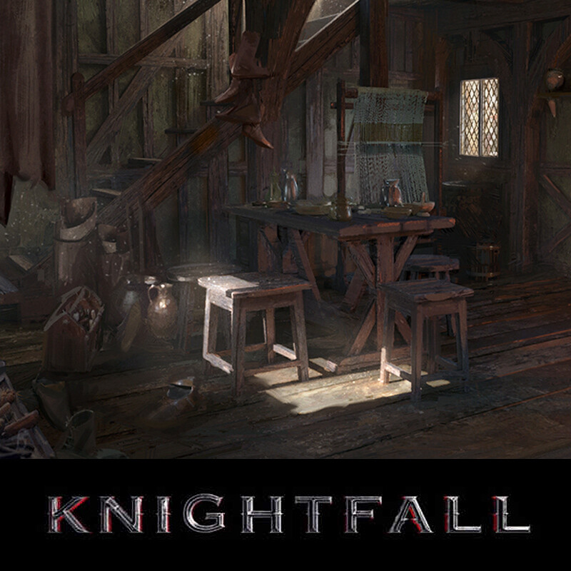 ArtStation - KNIGHTFALL S2 - JULES'S HOUSE