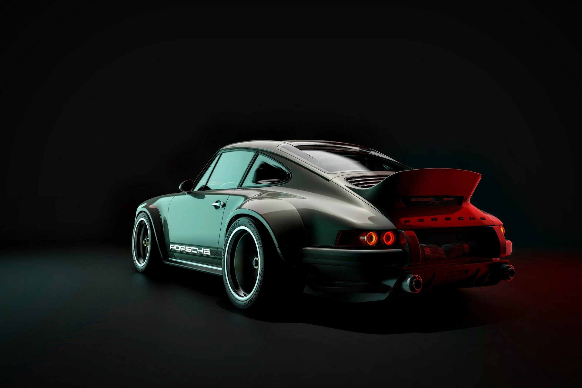 ArtStation - Porsche Singer DLS 3D model and rendering