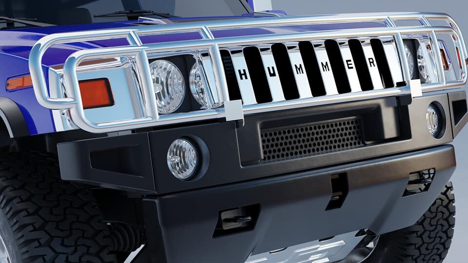ArtStation - Hummer H2 SUT