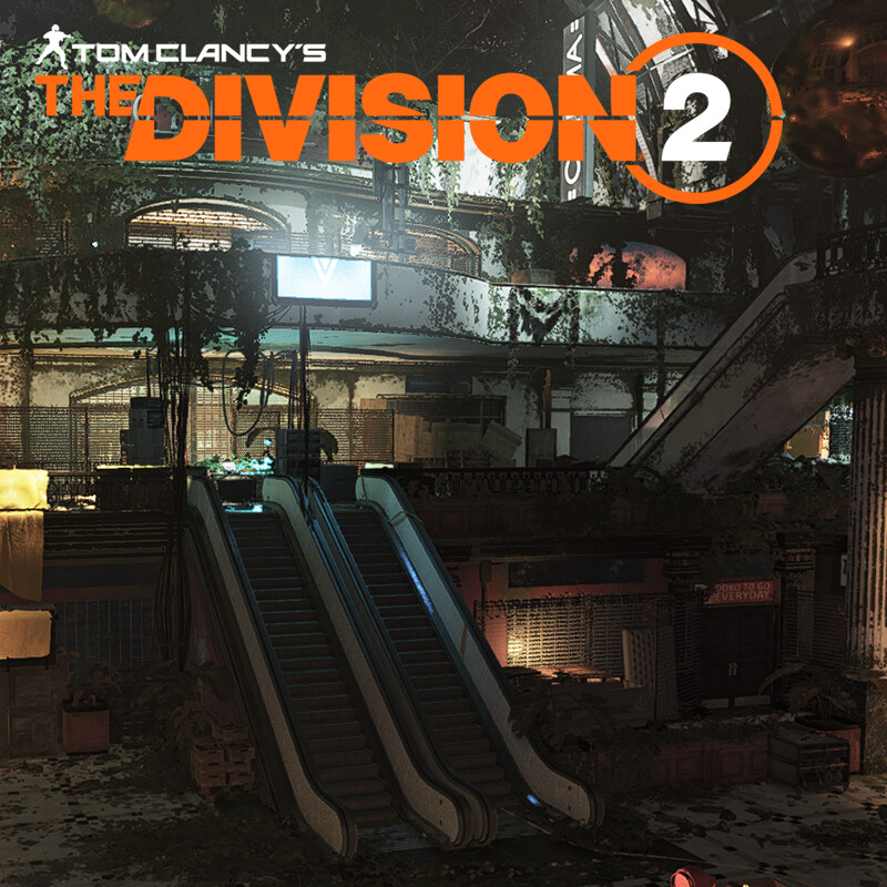 ArtStation - The Division 2 - District Union Arena - Mall