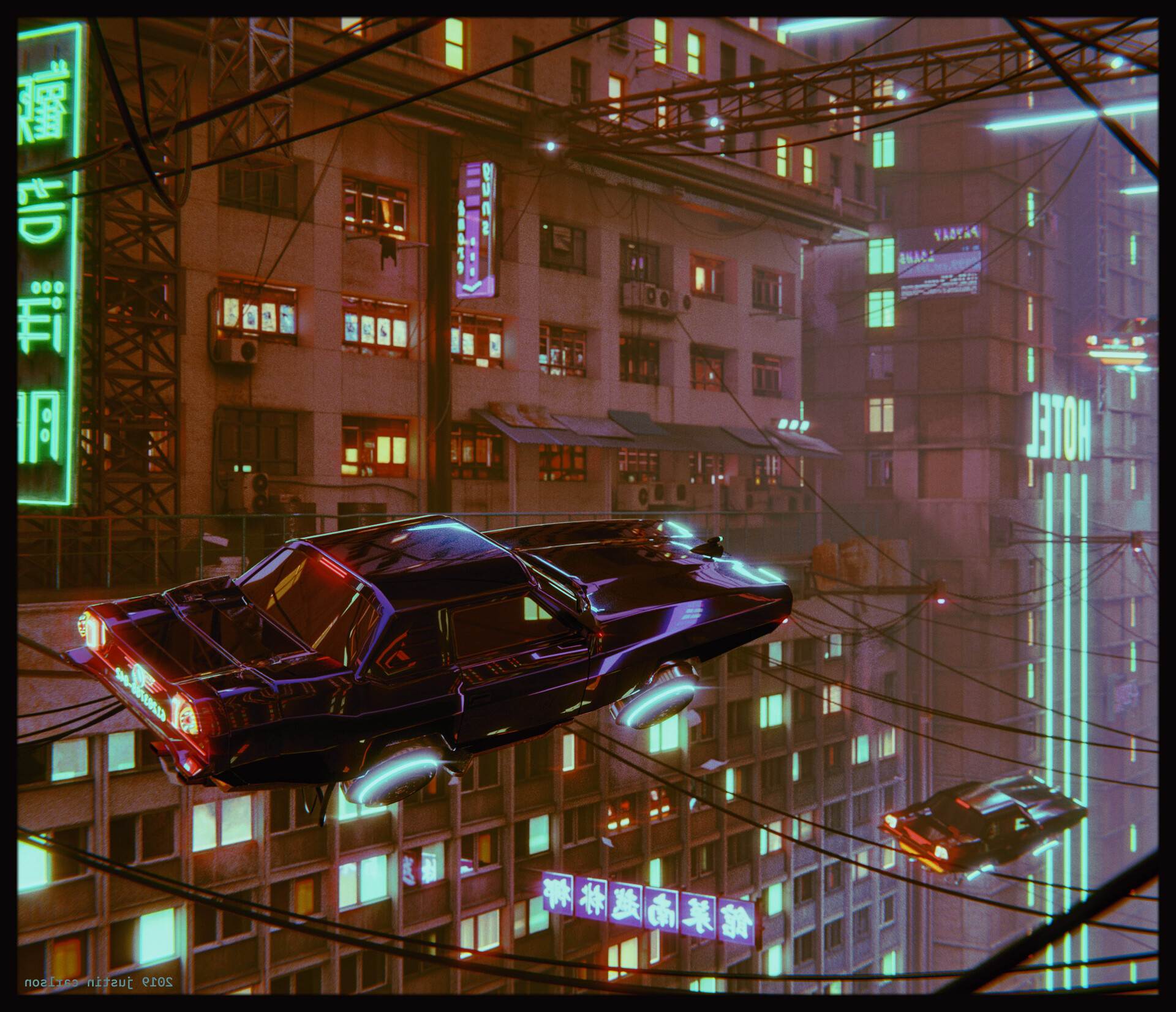 ArtStation - Neon Ride