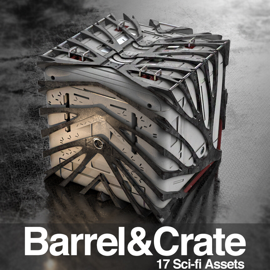 ArtStation - Barrel&Crate