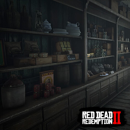 ArtStation - Red Dead Redemption 2 - Props
