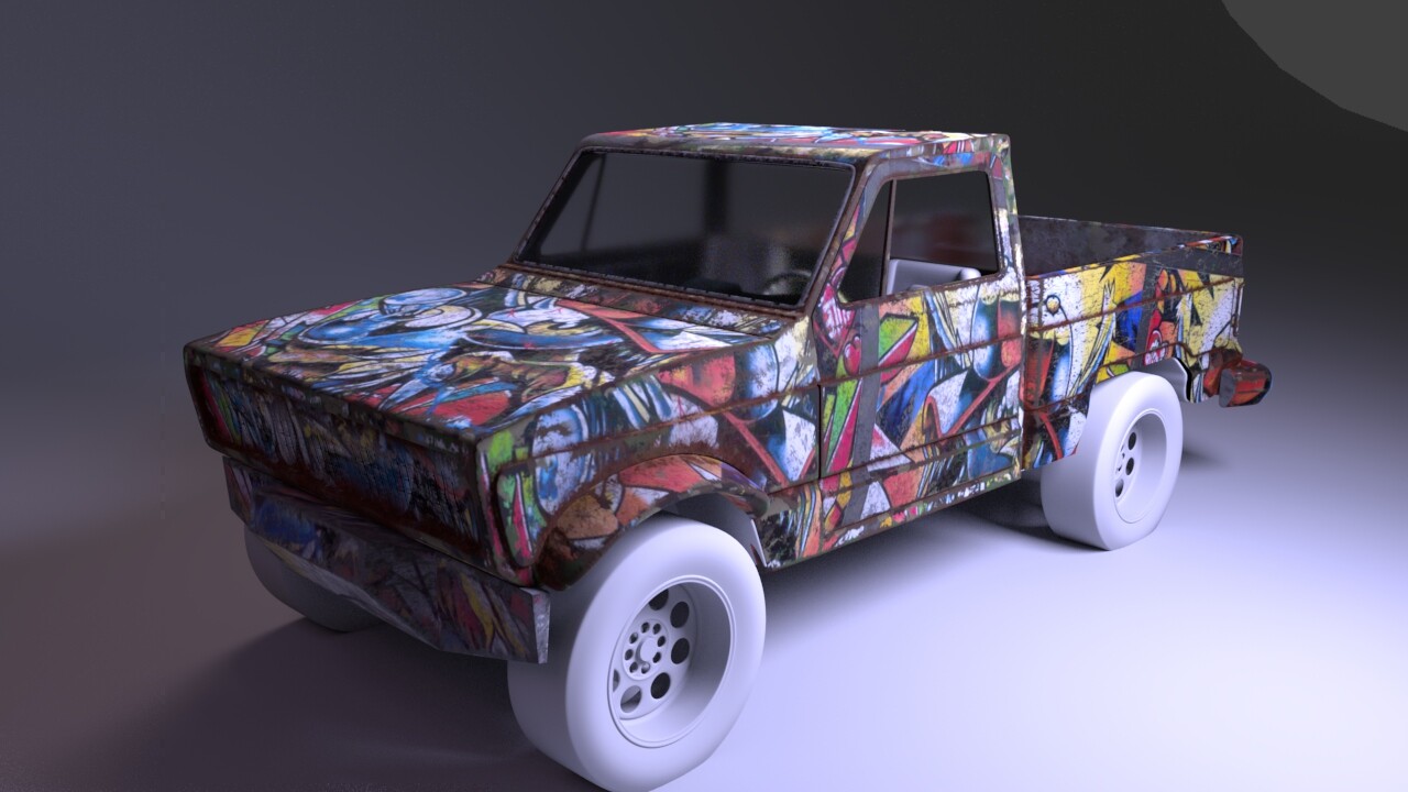 ArtStation - Pickup Truck