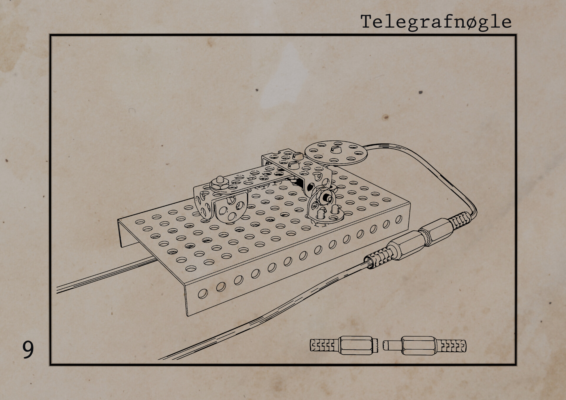 ArtStation - Tekno manuals: Morse key