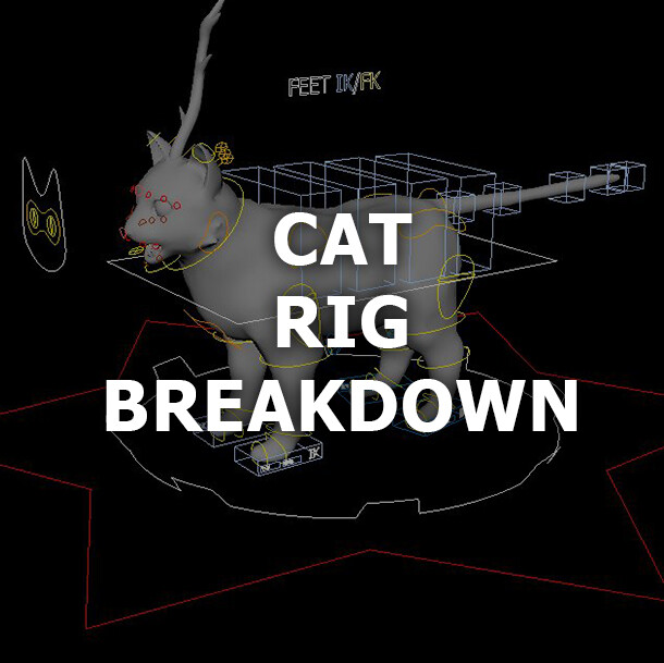 ArtStation - Flexible Cat Rig