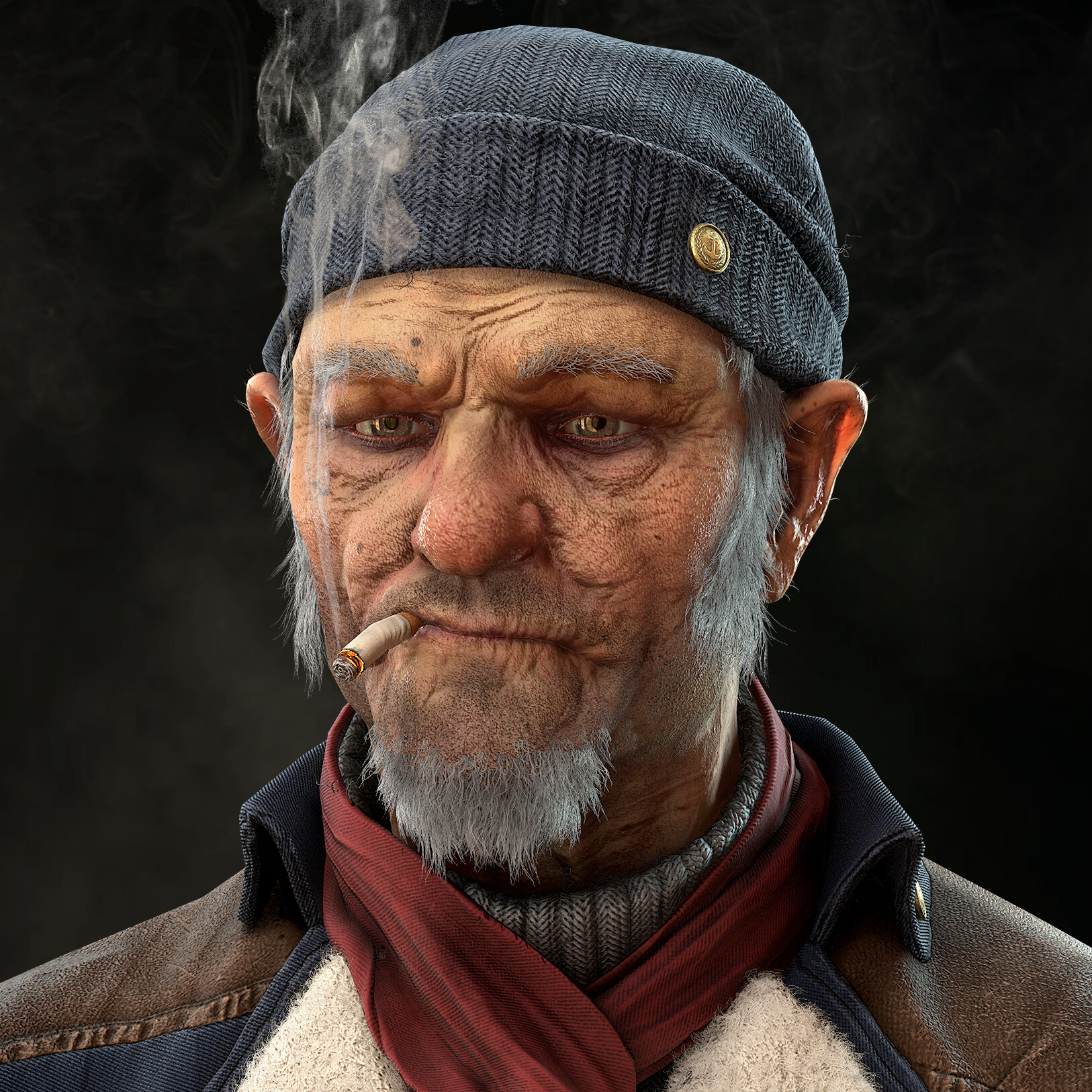 ArtStation - Old Shoreman