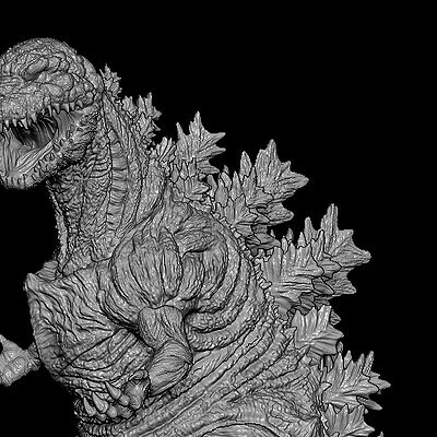 ArtStation - Shin godzilla sculpts
