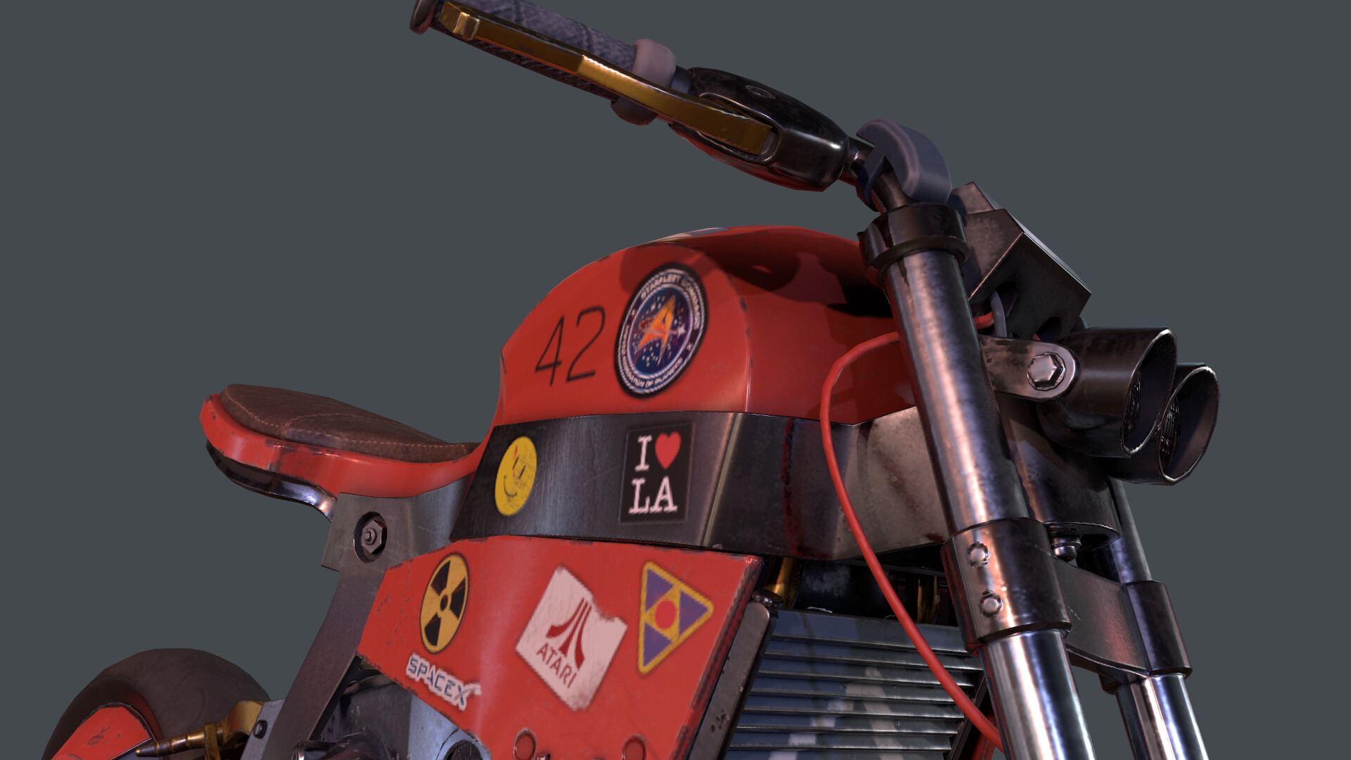 ArtStation - Akura Overlord Bike