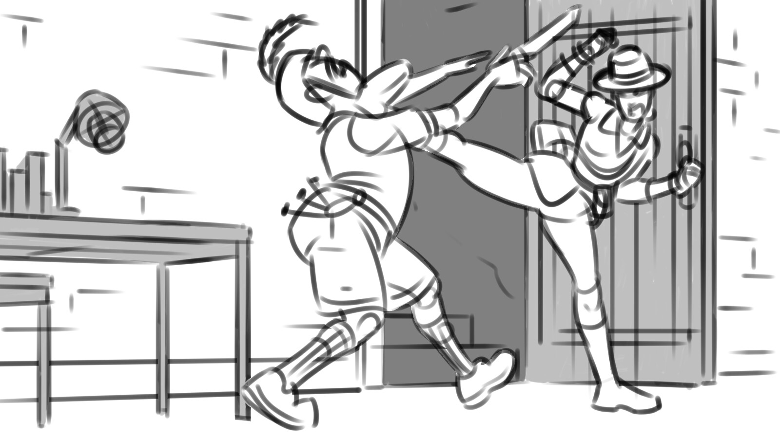 ArtStation - Jailbreak Storyboard Sequence