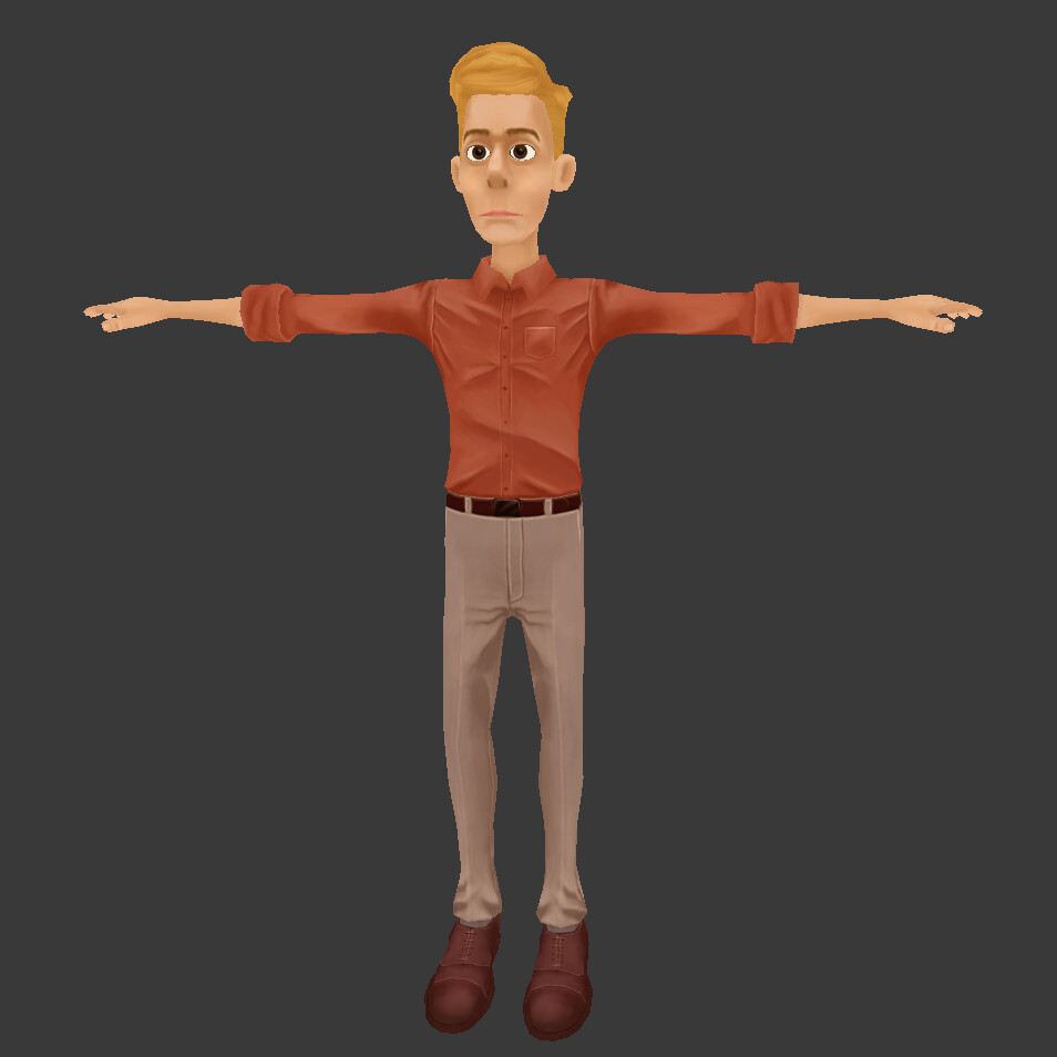 ArtStation - Cartoon guy