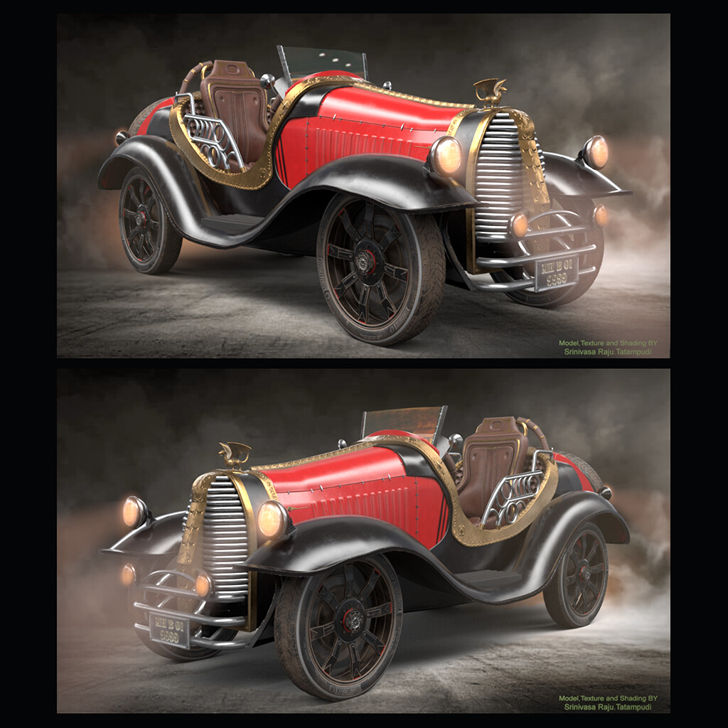 Sreenivasa Raju - ROYAL CAR MODEL& TEXTURE PROJECT