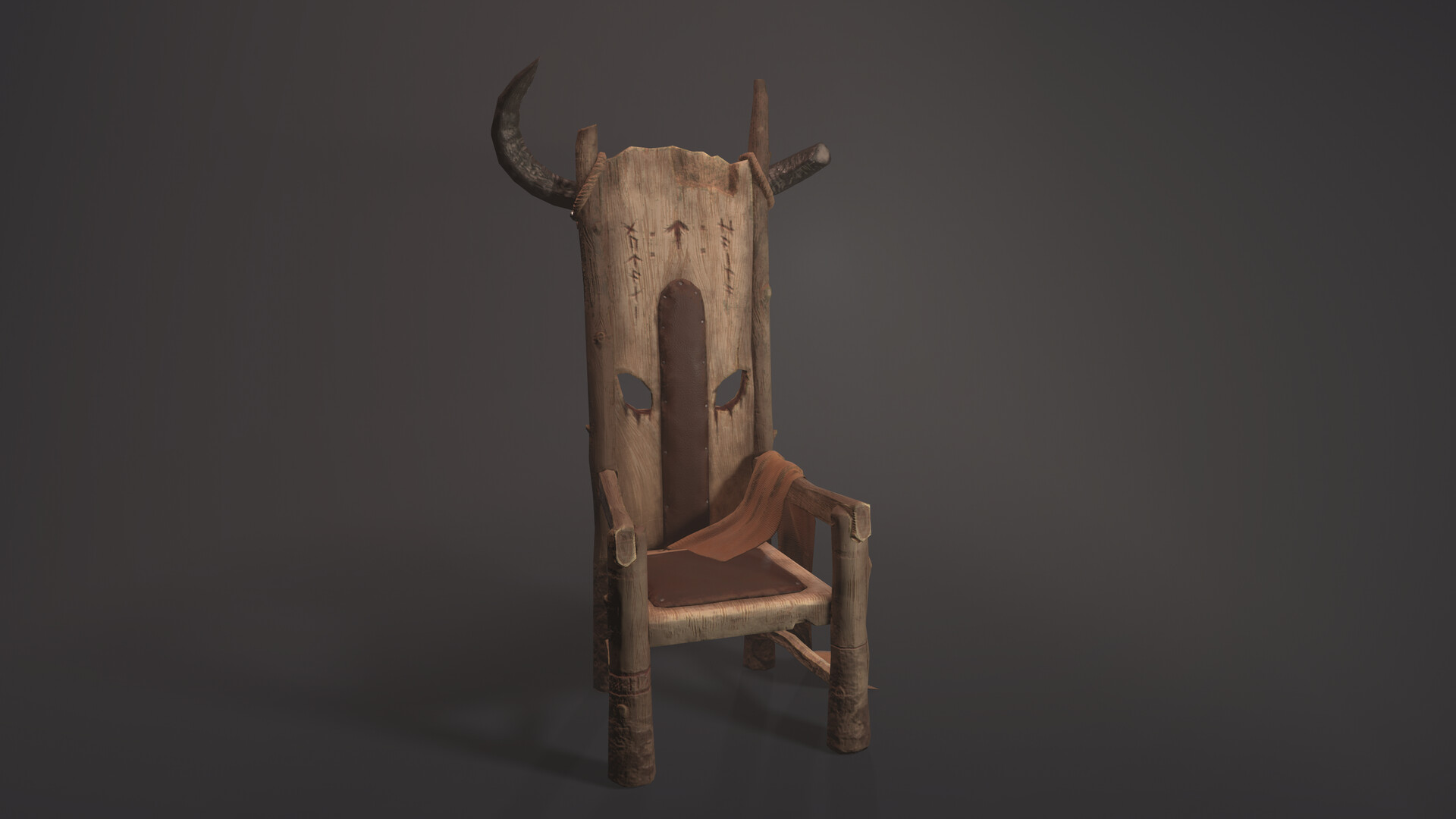 ArtStation - Medieval Chair
