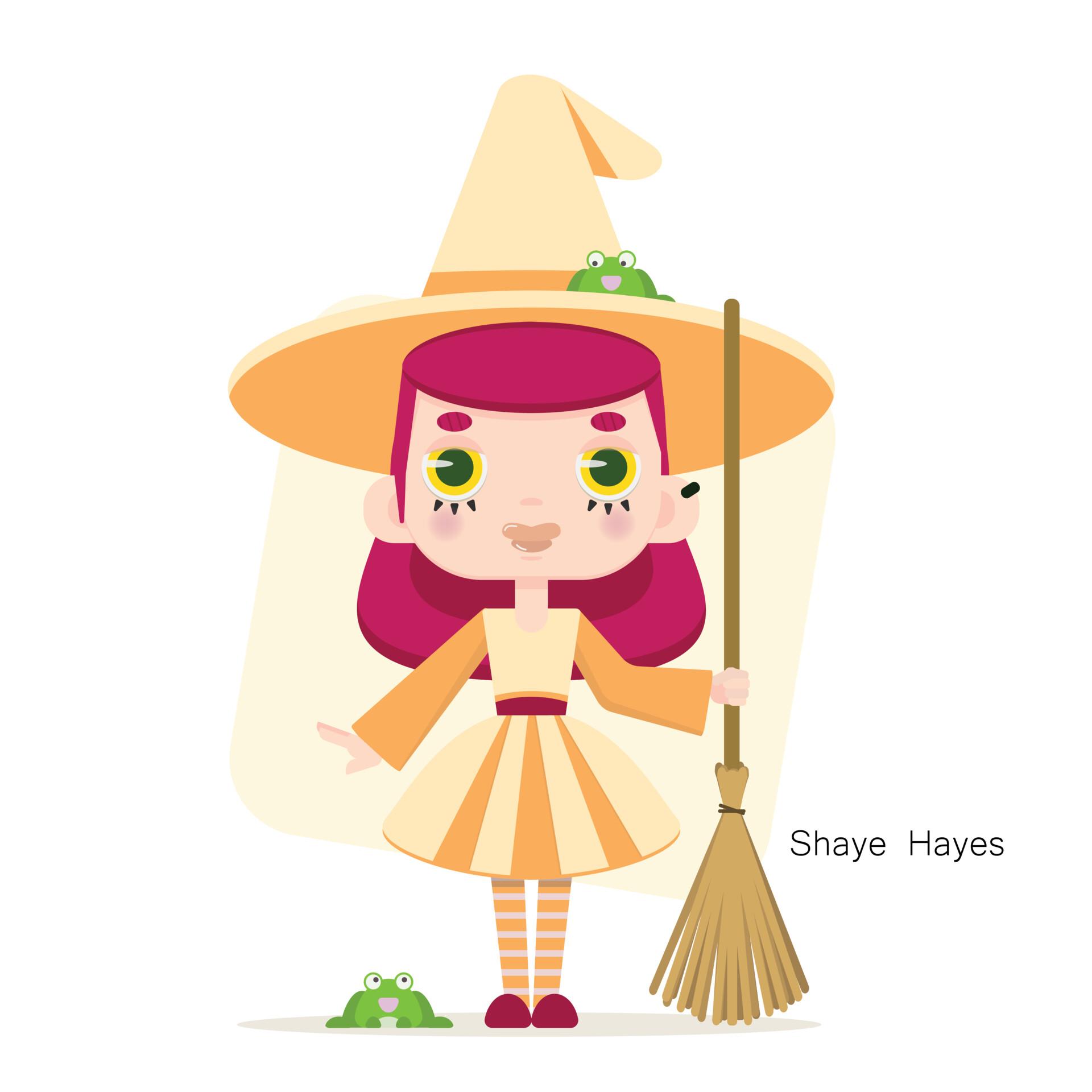 ArtStation - Orange Witch