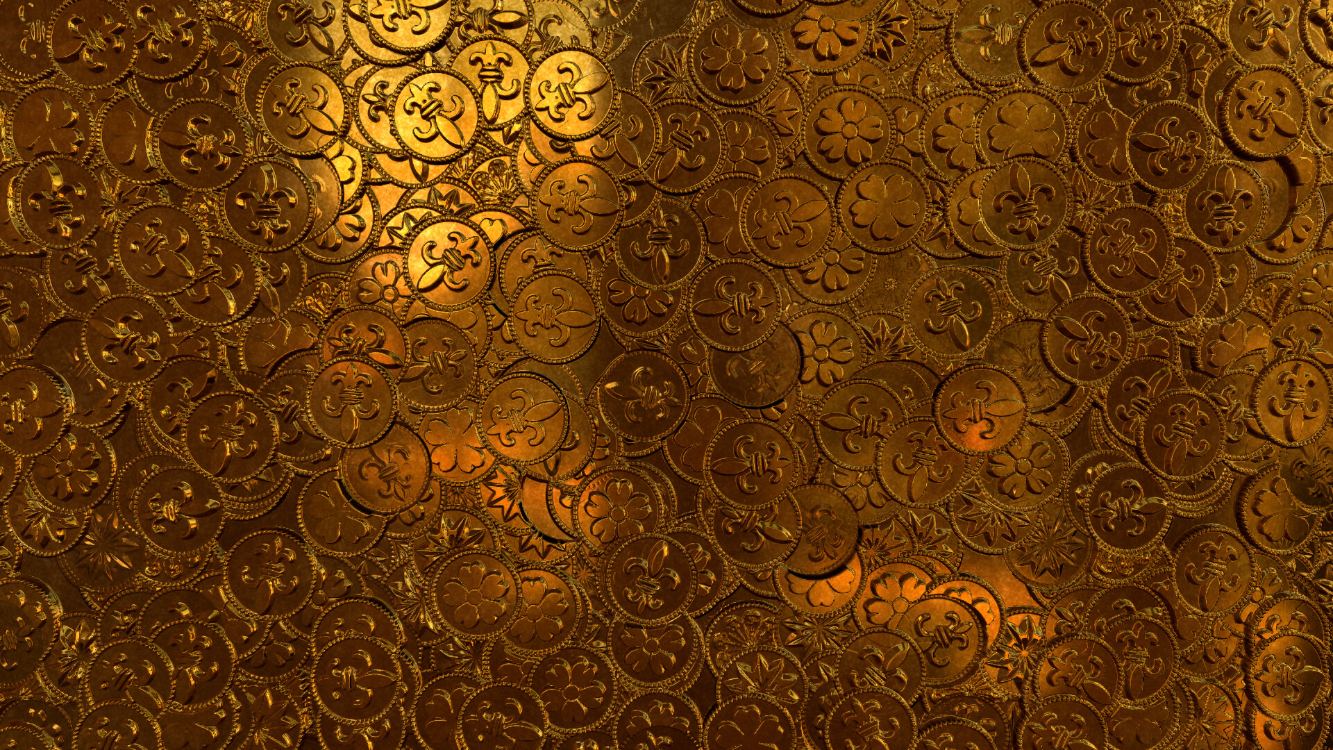 ArtStation - Coin Pile Material