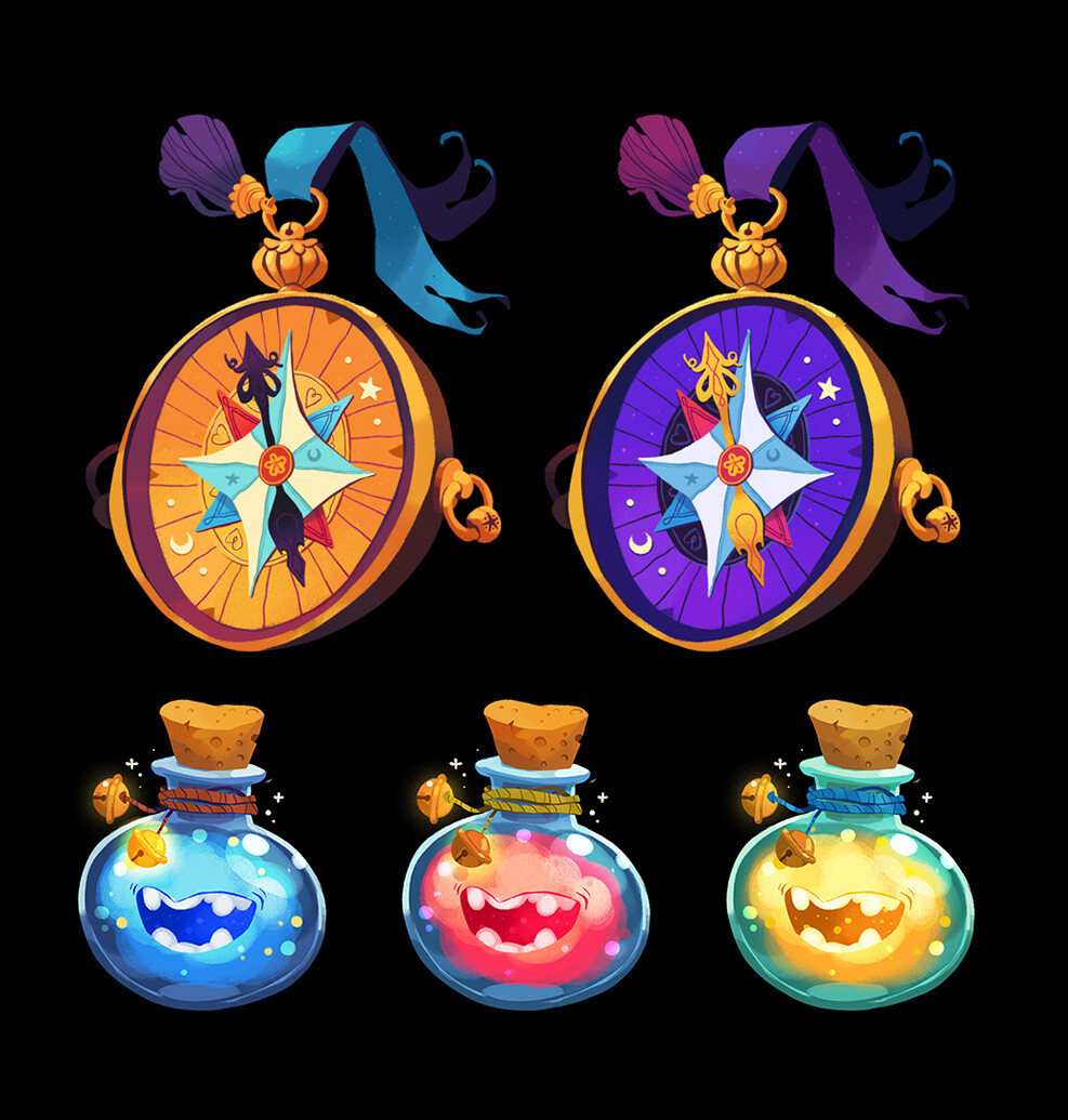 ArtStation - magical compass