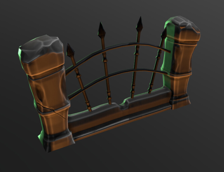 ArtStation - Stylized Gate