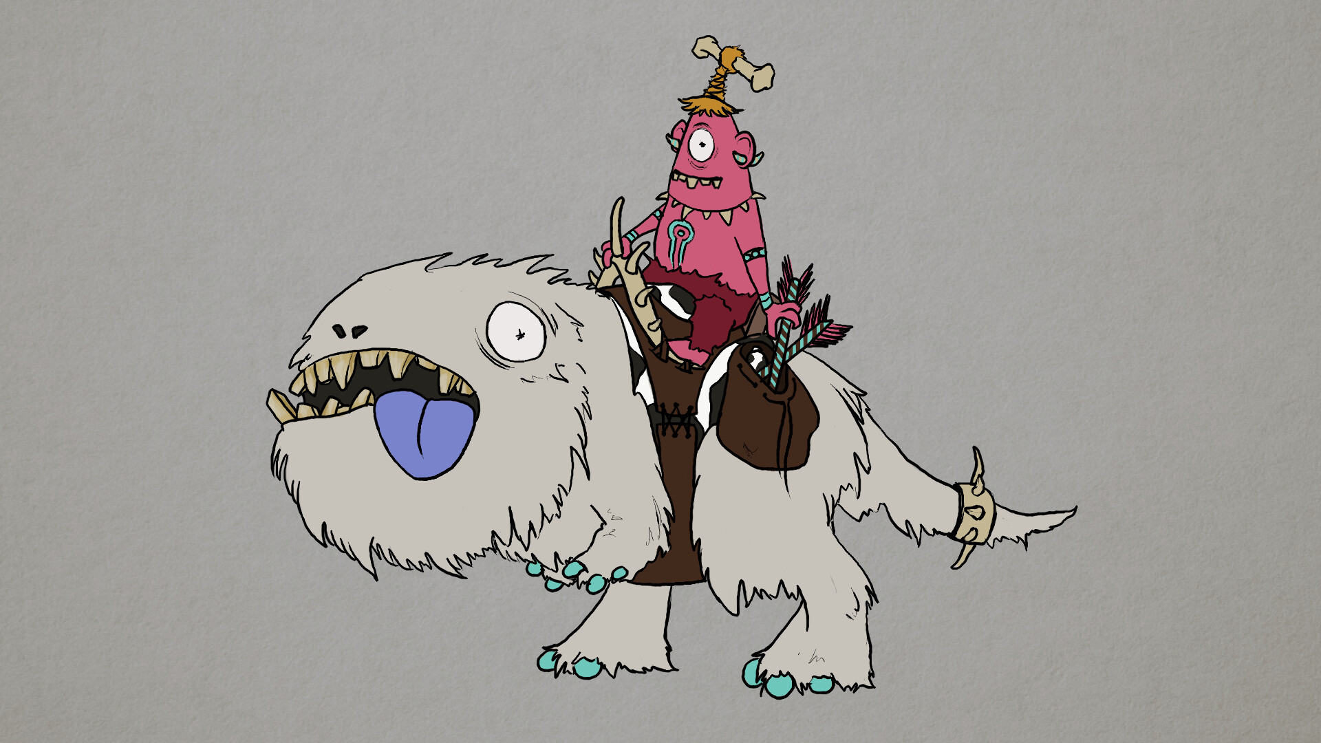 ArtStation - Monster Riders