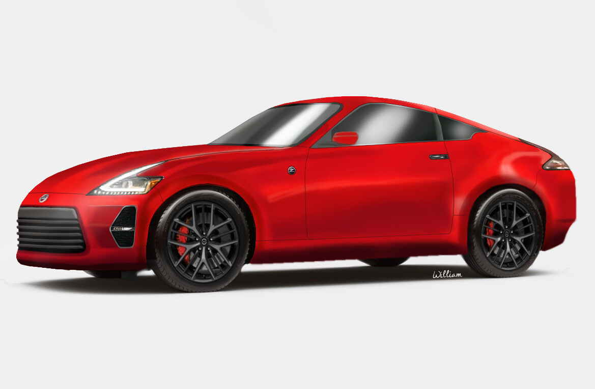 ArtStation - My interpretation of a new Z car...
