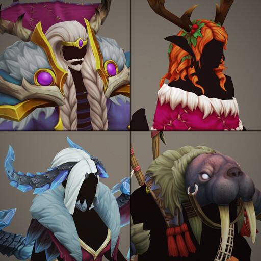ArtStation - Dota 2 Workshop - Winter Set Textures