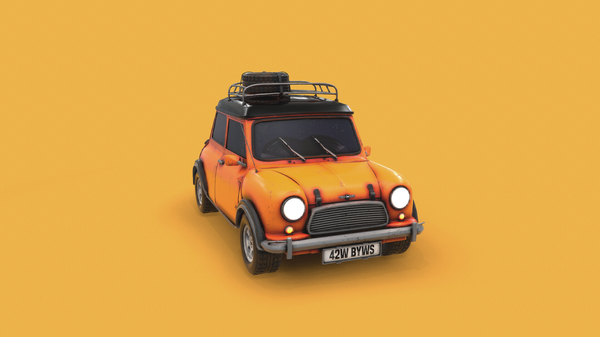 ArtStation - Austin Mini Cooper 1275 Rally (1965)